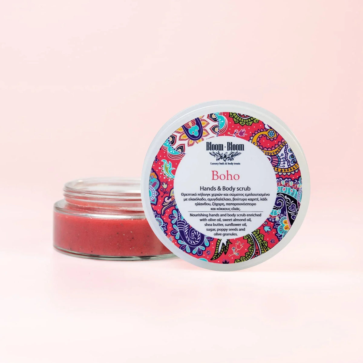 Πήλινγκ χεριών και σώματος Boho – Bloom-Bloom Luxury Bath & Body treats