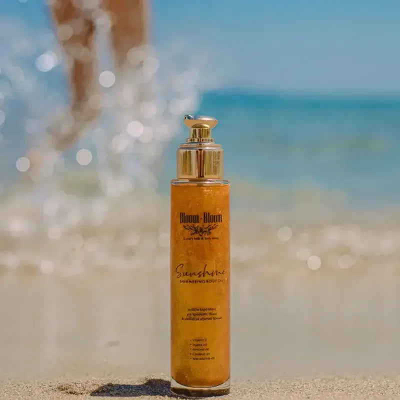 Sunshine Shimmer Body Oil Χρυσό & ΔΩΡΕΑΝ το Body Mist – Bloom-Bloom ...